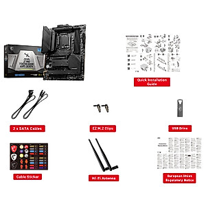 MSI MAG Z790 Tomahawk WiFi DDR4 Gaming Motherboard (Supports 12th/13th Gen Intel Processors, LGA 1700, DDR4, PCIe 5.0, M.2, 2.5Gbps LAN, USB 3.2 Gen2, Wi-Fi 6E, ATX)