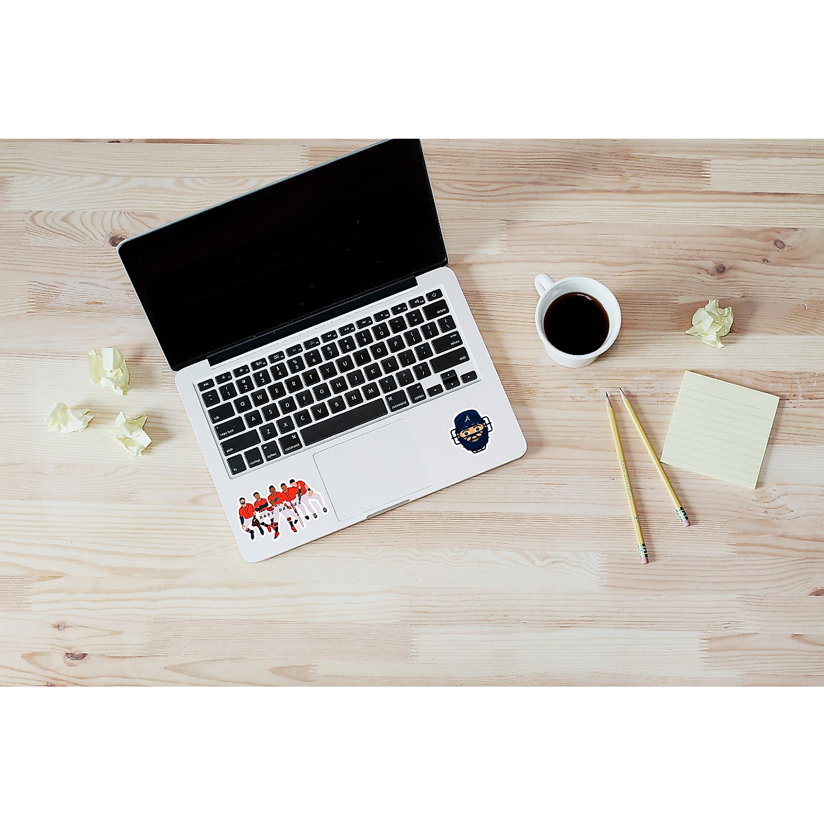 25 PCS of American Baseball Stickers for Water Bottle, Laptop, Bicycle, Computer, Motorcycle, Travel Case, Car Decal Decoration Sticker