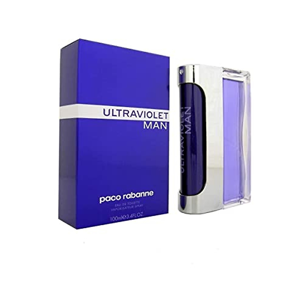 Paco Rabanne Ultraviolet Eau de Toilette Spray for Men, 3.4 oz