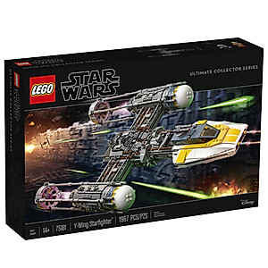 LEGO Star Wars Y-Wing Starfighter 75181 Building Kit (1967 Pieces)