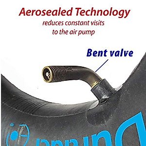 16x2.125 Inner Tube with Angled Valve for Gas/Electric/Pedal Bikes