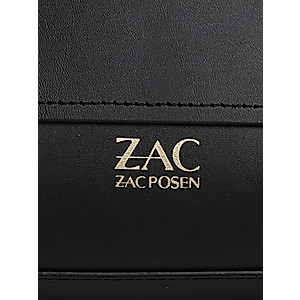 ZAC Zac Posen womens Eartha Iconic Backpack Convertible Top Handle Bag, Black, One Size US