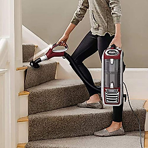 Shark ZU881 DuoClean with Self-Cleaning Brushroll Powered Lift-Away Upright Vacuum, Crevice and Pet-Multi Tools (Renewed) (Shark ZU881-Cinnamon)