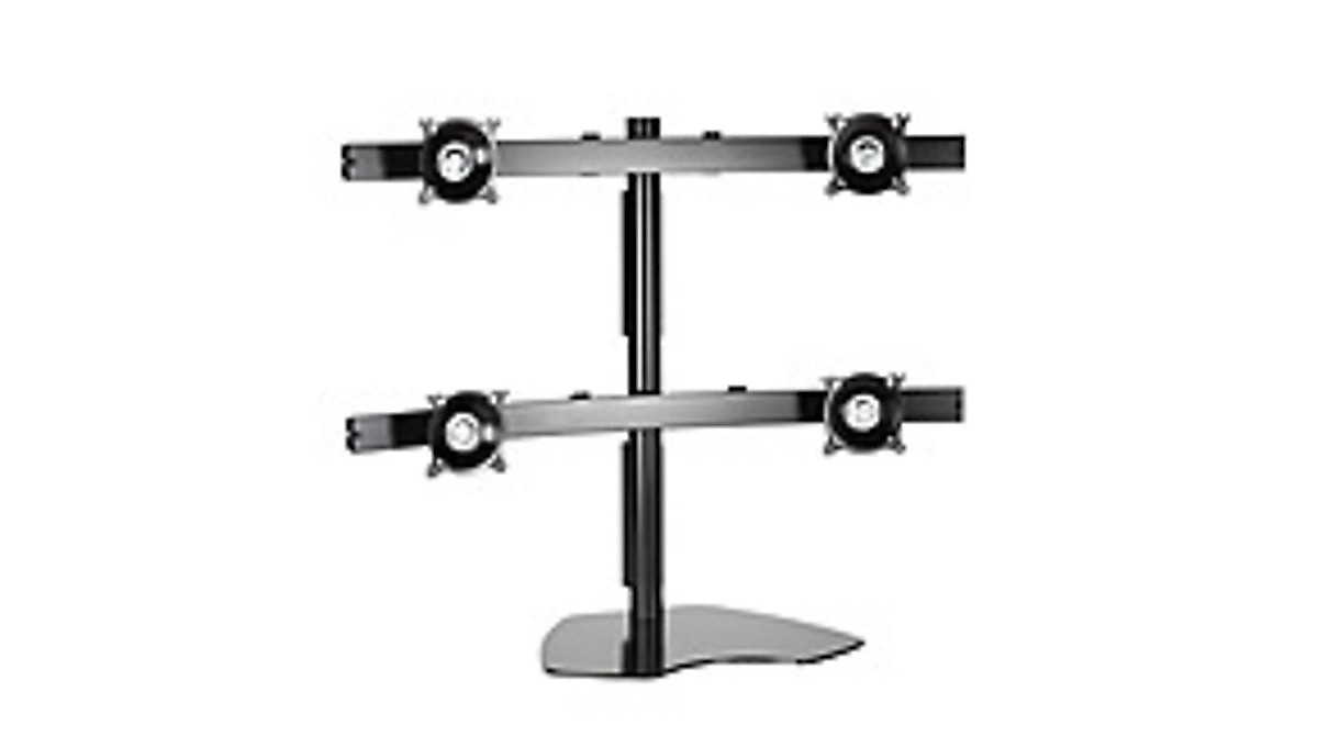 Chief Quad Monitor Mount - Black | Free Shipping Available