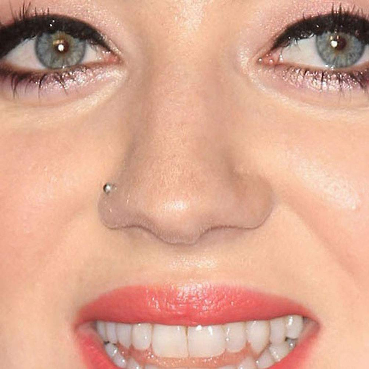 XUKEKOY 2 Pack Safety Self Piercing Gun Kit with Stud for Ear Nose, Painless (White)