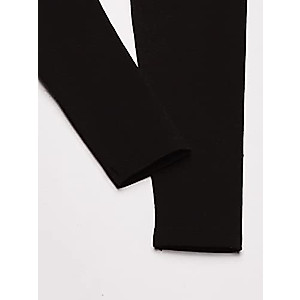 The Children's Place Baby Girls And Toddler Girls Leggings,Black/Shell 2 Pack,5T