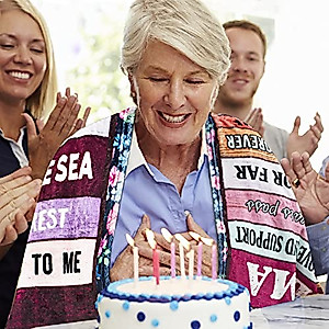 Eslygoily Gifts for Grandma from Grandkids for Grandma from Grandkids Unique Gifts Ideas for Grandma Birthday Gifts for Grandma for Grandma Throw Blankets 60x50 inch