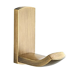 Cabilock Garment Heavy Garagebronze Bronze Home Mounted Bathroom Hook Clothes Duty Hangers Wall Kitchen Outdoor Hangers- Plated Organizer Towel Door for Polish Black Garage Hat Brass Coat