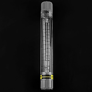 Plastic Tube Water Flow Meter Liquid Rotameter 0.5‑5 GPM / 1.8‑18 LPM Widely Used for Water Industrial