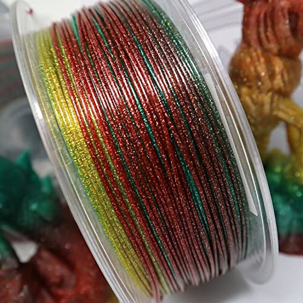Capricorn's Sparkly Watermelon UV Filament - 1.75mm 1 KG