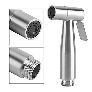 Bidet Sprayer Handheld Toilet Bidet Stainless Steel Hand Held Bidet for Bathroom Sprayer Kit Portable Shower Sprayer for Toilet Accessory