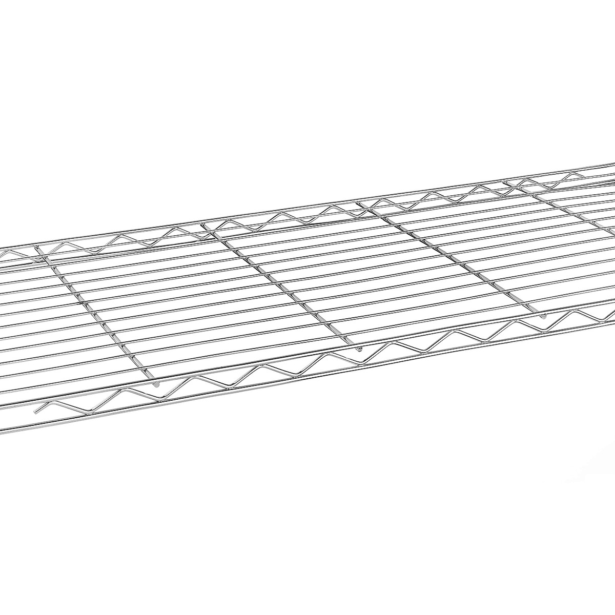 Whitmor Supreme Wide Stacking Shelf - Heavy Duty - Adjustable - Chrome