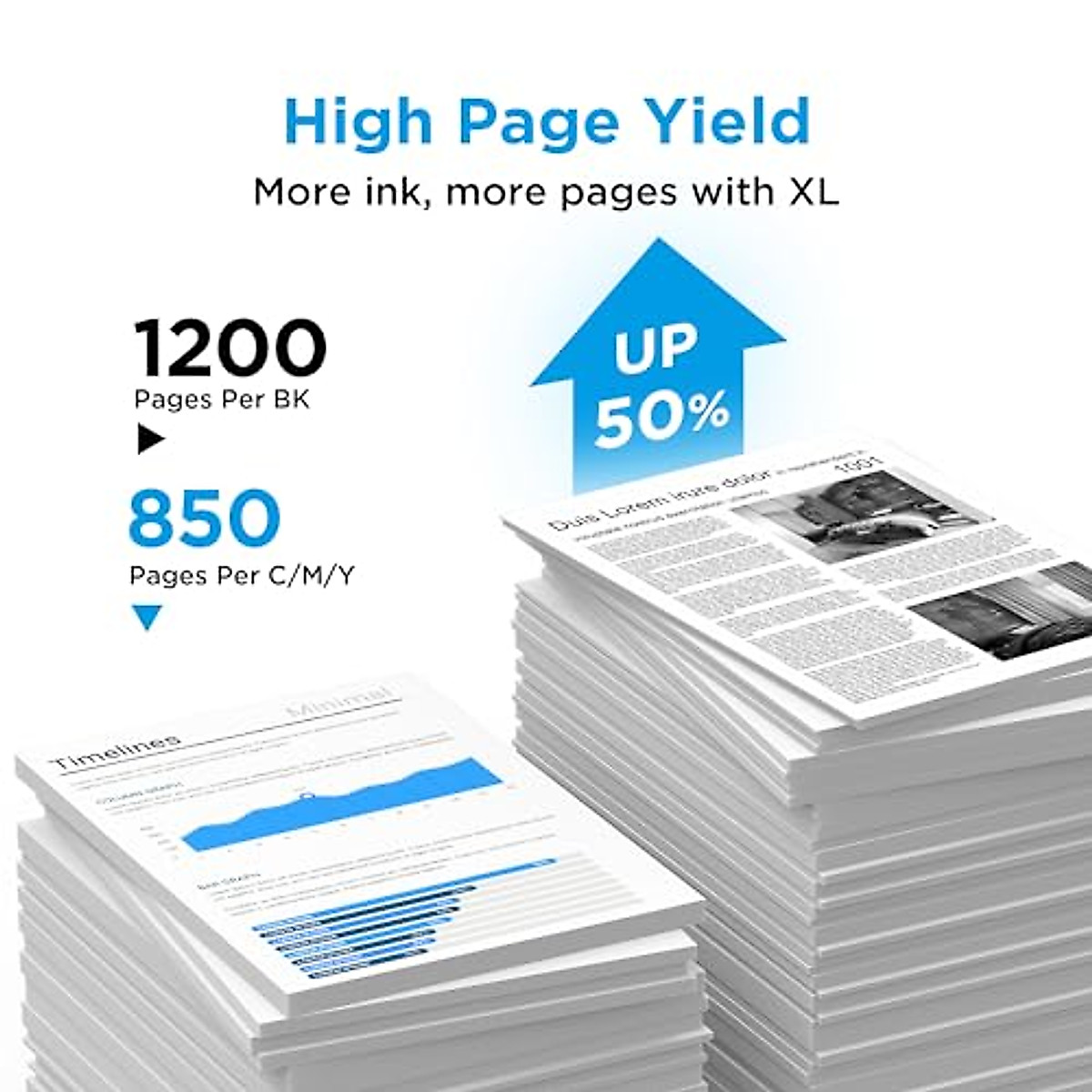 934XL and 935XL Ink Cartridges Compatible for HP 934 935 XL Combo Pack, for Officejet Pro 6830 6230 6835 6812 6815 6820 6220 6800 (1 Black,1 Cyan,1 Magenta,1 Yellow, 4 XL Pack)
