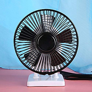 13W Mini Electric Fan Table Desk Big Wind Manicure Fan Dryer Manicure Tool, Two Gears Adjustable Rotating Fans, Mini Desktop Manicure Mute High Wind Table Fan