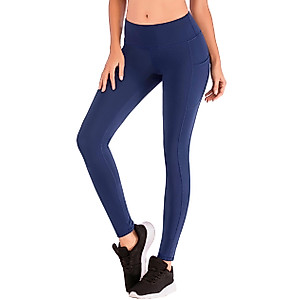 IUGA Yoga Pants Women High Waisted Leggings with Pockets for Women Tummy Control Compression Workout Leggings for Women