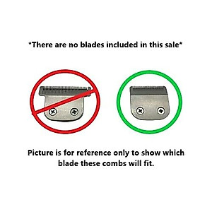 Wall Replacement 10 Setting Position Adjustable Guard Guide Comb 12mm - 21mm Standard Blade 59300 for Wahl All in One Lithium Ion Beard Trimmer (See Details Compatible Models)