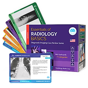 Revisa Radiology Prep Flashcards – 300pcs Radiology Test Prep Flashcards with ACR References - Essentials of Radiology Basics. Diagnostic Case Review Series - Radiology Tech Student Essentials