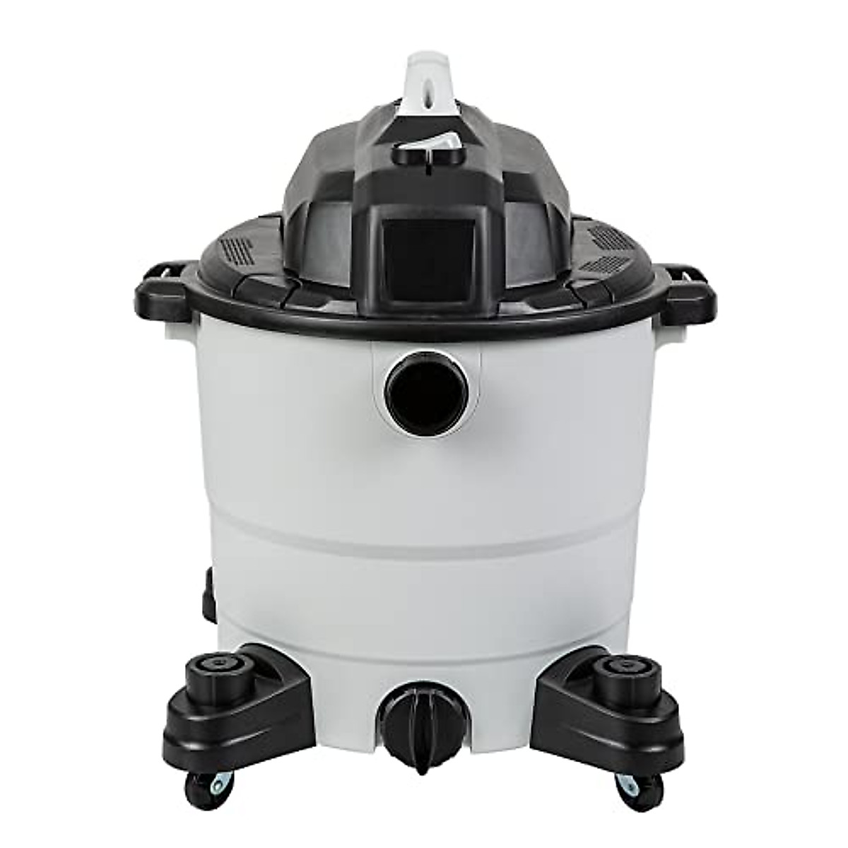 Amazon Basics 12-Gallon 5 HP Wet/Dry Vaccum, Grey, Black