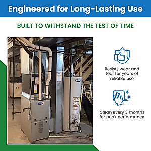 Duraflow Filtration 917763 Metal Mesh Filter, Fits Nordyne 917763 A-Coils, One Pair, 19 H, 0.125 W, 16 L (Pack of 2)