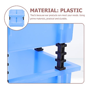 Cabilock Stackable Storage Box 1 Set Plastic Stacking Bins Stacking Basket Box Pantry Nesting Basket Bin Heavy Duty Toys Shelves Basket for Home Office Bedroom Office Desk Accessories