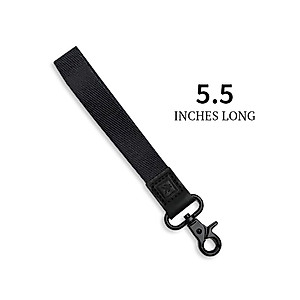 Thread Wallets Wrist Lanyard Strap for Men & Women, KeyChain Wristlet, Wristlet Keychain for Badge, Wallet, and Phone Wrist Strap, Wristlet Strap for ID Badge (Fine Line)