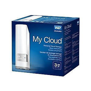 WD Content Solutions Business FBA_WDBCTL0030HWT-NESN My Cloud NAS 3TB GBE 10/100/ 1000 Personal Cloud Storage