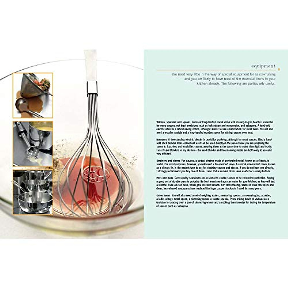 Sauces: Savoury and Sweet