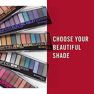 Rimmel Magnif'eyes Makeup Kit With Eyeshadow and Primer, Blush