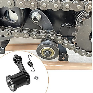 FVRITO Chain Tensioner with 1-3/4'' Roller for Powersports 6.5HP 196cc 212cc CT200u Trail 200 BT200x CT200u-ex Massimo MB200 Baja Heat Warrior MB200 MB165 TrailMaster Hensim Motorsport Mini Bike Parts