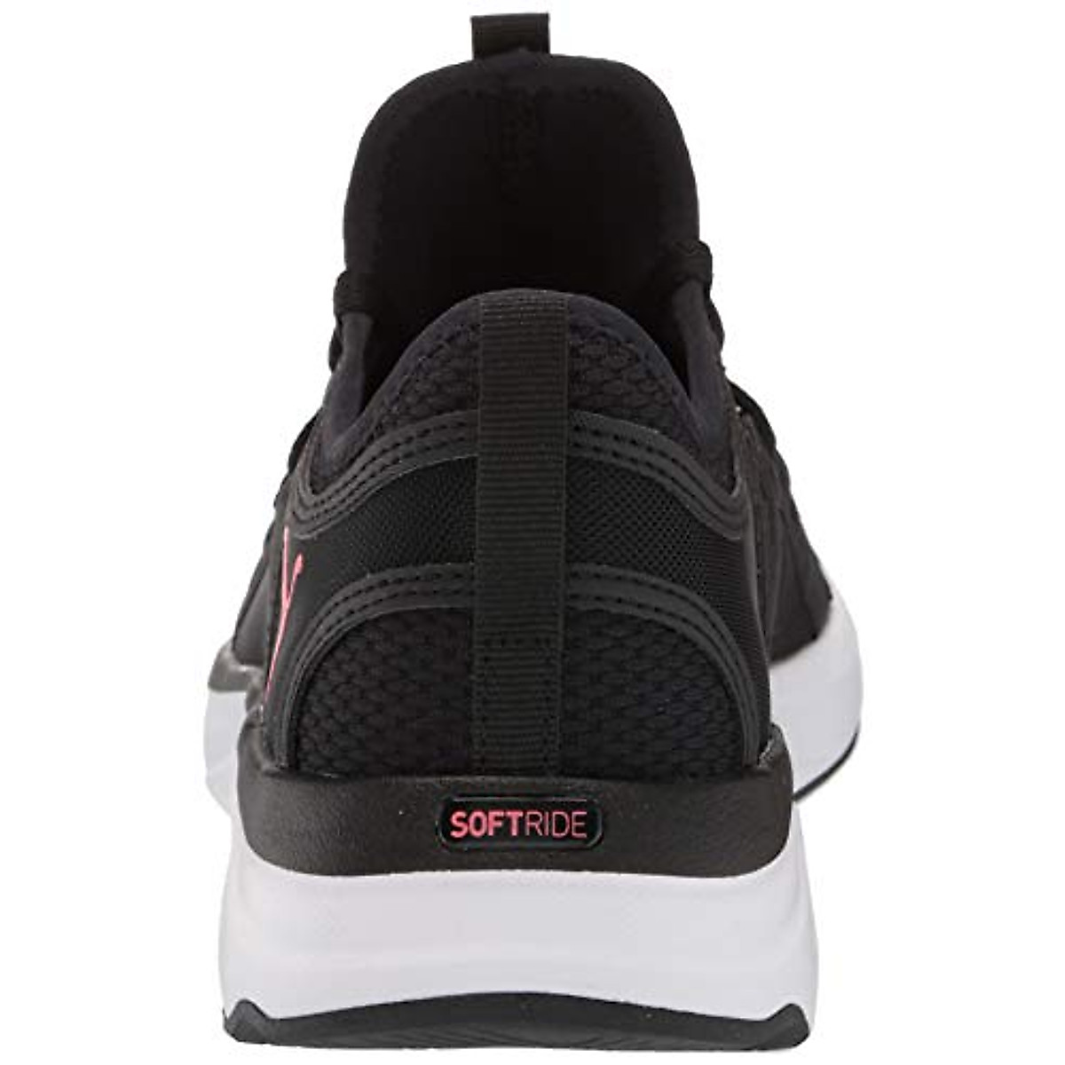 PUMA womens 19435501 Running Shoe, Puma Black-ignite Pink-puma White, 8.5 US