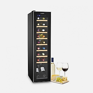 Cuisinart 18-Bottle Private Reserve Compressor Wine Cellar, One Size, Black