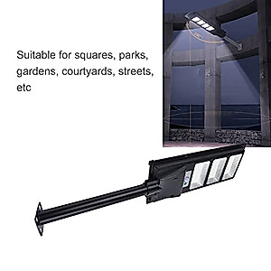 Led Solar Light, IP65 Sealed and Waterproof Solar Security Lights 500W Solar Street Light IP65 Outdoor Waterproof Garden Light for Yard for Home