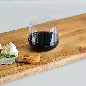 Youngever 12 Pack Plastic Red Wine Glasses, 10 Ounce Shatterproof Wine Glasses