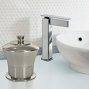 nu steel CL1H Classic Cotton Swab/Cotton Container