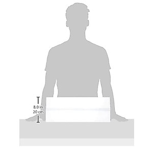 H2Pro 24" Glass Canopy for 15/20/ 55-Gallon Marineland Perfecto Aquarium Fish Tank (23.07 x 11.69 x 0.16in)