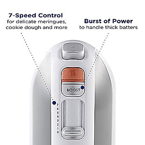 Oster HeatSoft Hand Mixer, One Size, gray