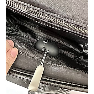 AirPods Pro 2 Case [Front LED Visible][Compatible with Magsafe and Wireless Charging] Shock Proof Protective Cover for Apple AirPods Pro 2nd Generation Case 2022 Released (Case Black+ Lanyard Gray)