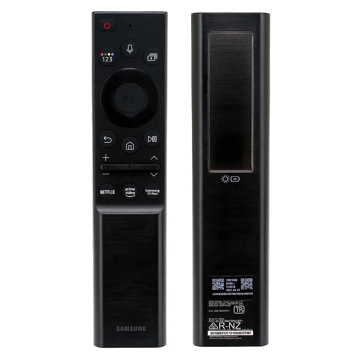 Universal BN59-01357B / BN59-01357A Solar Power Voice Remote Control Compatible for Samsung Neo led Smart 4k Ultra HD TV - 2021/2022 Models