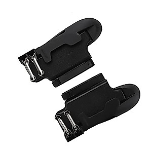 1 Pair Gamepad, 90 Degrees Rotat Joystick Easy to Install Tablet Game Controller with Stand Bracket Function for Tablets and Phones of 5.5in or Larger