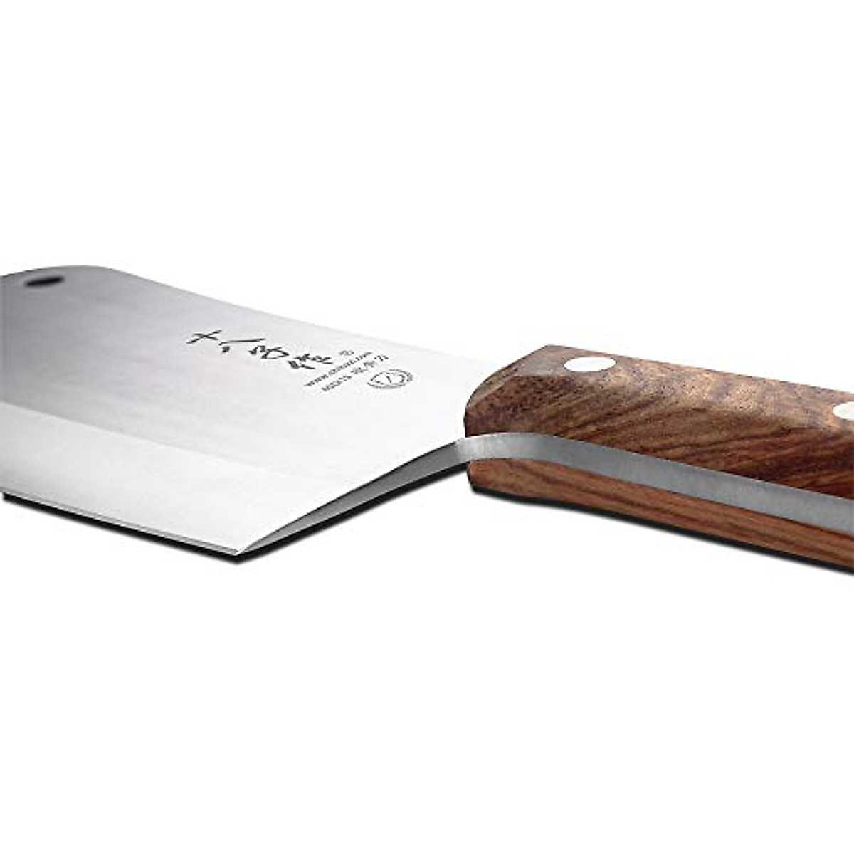 Heavy Duty Heft Cleaver SHI BA ZI ZUO Butcher Knife for Chopping Bones Sturdy Kitchen Knife