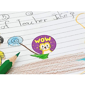 Reward Stickers for Kids by Sweetzer & Orange - 1008 Stickers, 8 Assorted Designs, 1 Inch School Stickers - Teacher Supplies for Classroom, Potty Training Stickers and Motivational Stickers