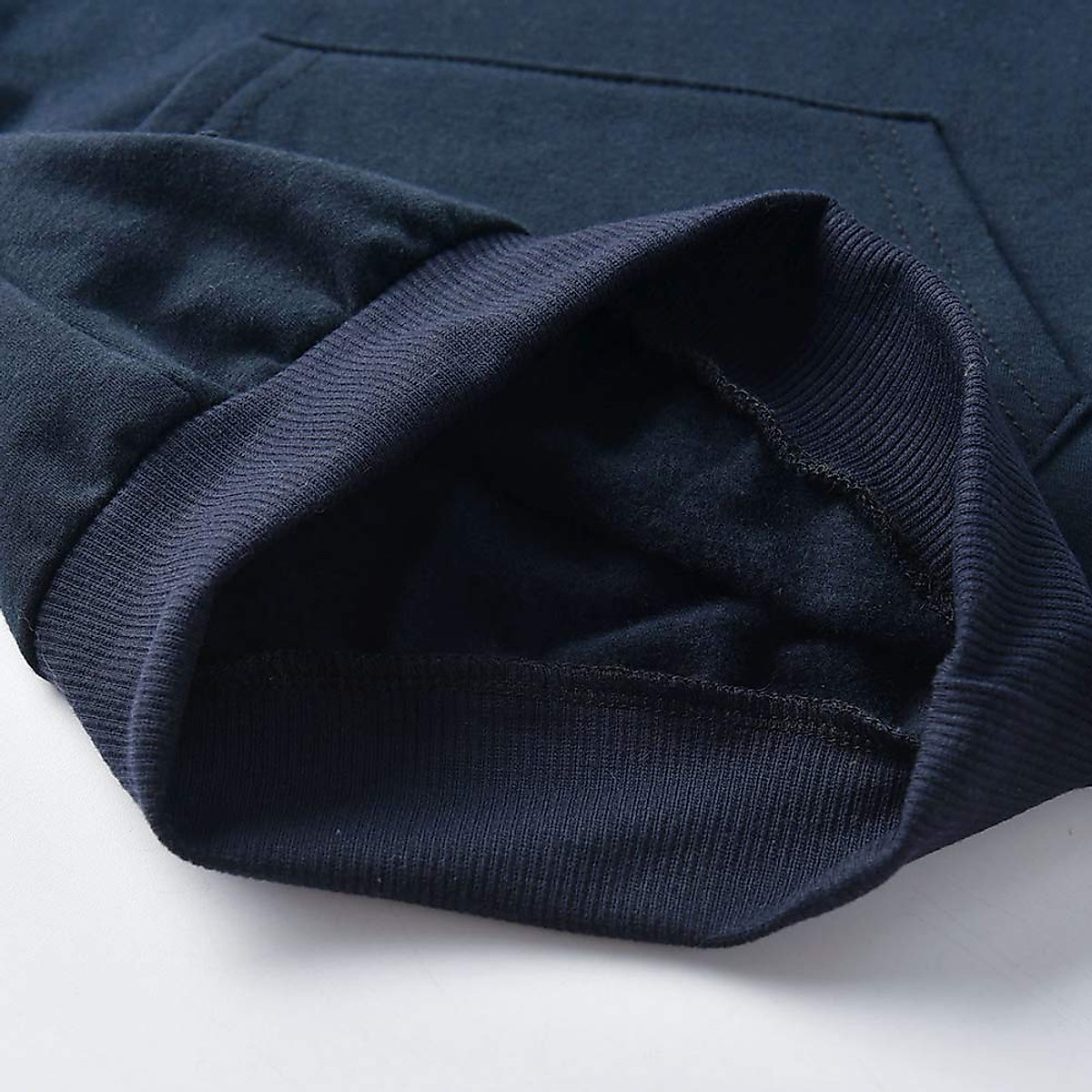 Moyikiss Studio Unisex Tracksuit Baby Boys Girls Clothes Cotton Long Sleeve Zipper Sweatshirt Jacket and Pants (Navy, 90/18-24Months)