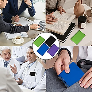 YiHenTiezz Spiral Notebook 4Pack Pocket Notebook 4.2"x 6.1" Pocket Notepad Small Notebook (4Pack Spiral Notebook)
