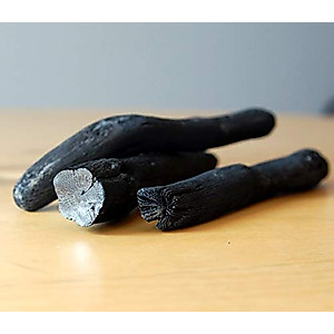 Binchotan Charcoal - Water Purifying Sticks for Great-Tasting Water from Kishu, Japan - Each Stick Filters up to 2 Liters of Water - 3 Sticks