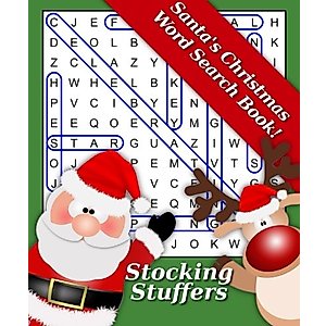 Stocking Stuffers: Santa's Christmas Word Search Book!