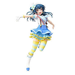 Sega Love Live! Sunshine!! Aozora Jumping Heart SPM Super Premium Figure Yoshiko Tsushima, 8.6"