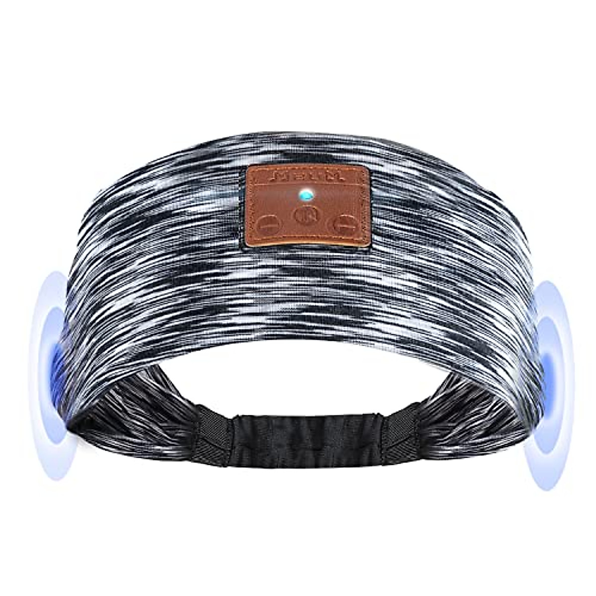 ZRUHIG Sleep Headphones Bluetooth Headband,Wireless Music Sport Headband Headphones with Ultra-Thin HD Speakers, Perfect for Side Sleeper,Running,Gift