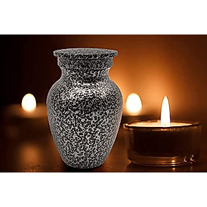 Small Urns for Human Ashes Keepsake - Mini Urn Set of 2, Exquisite Hand Engraved Sharing Tokens Urns to Remember Your Love One Lost - 2" Personal Tiny Ash Urn Ashes Holder for Adults w/Velvet Bag