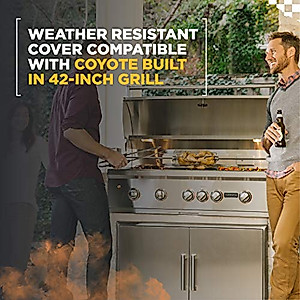 Coyote Grill Cover, Compatible with Coyote 42” Built in Grills - CCVR42-BI