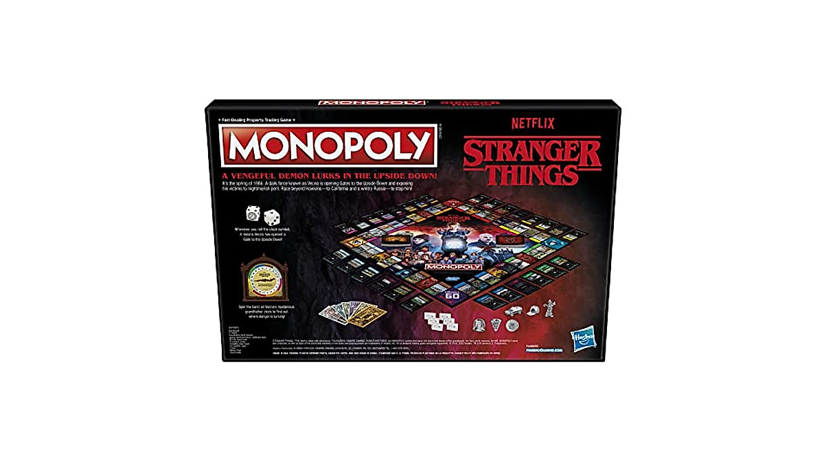 Monopoly: Stranger Things Edition Board Game